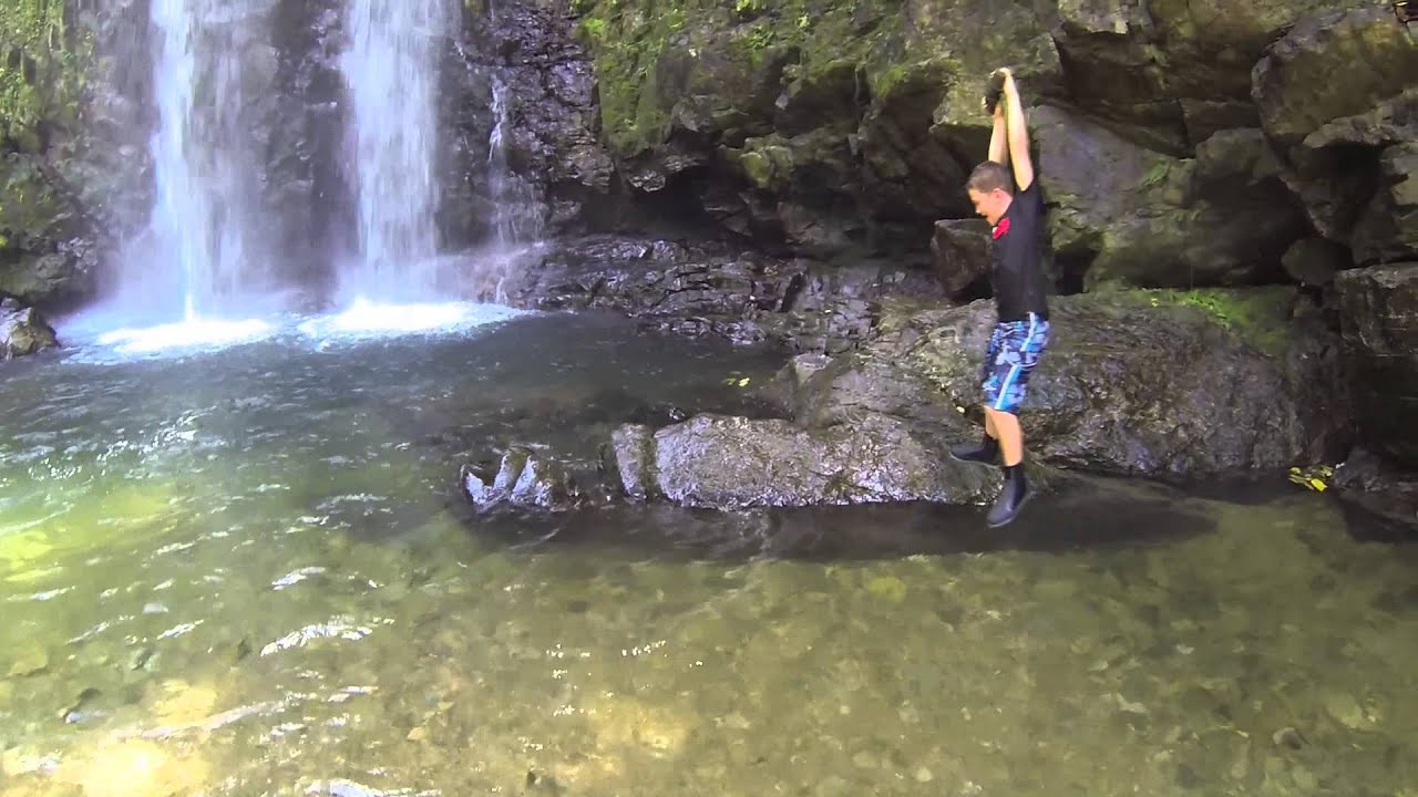 Tadake Falls, Okinawa Japan - YouTube