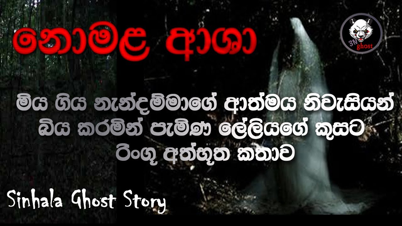 Holman Katha 👽නොමළ ආශා Sinhala Ghost Story Episode 40 - 3N Ghost - YouTube