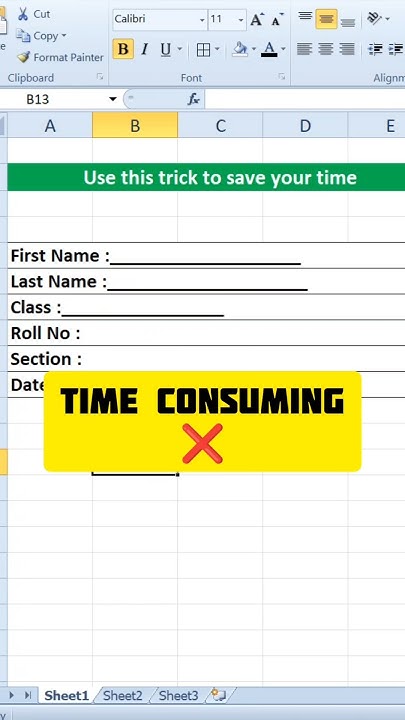 Excel Must Use Trick ๐ฅ Exceltips Excelformula Exceltricks Youtube