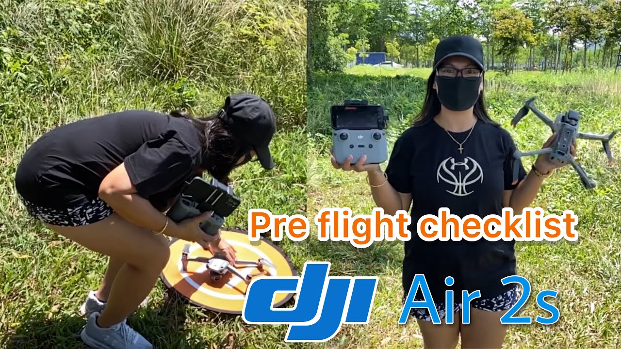 DJI air 2s Pre Flight Checklist - YouTube