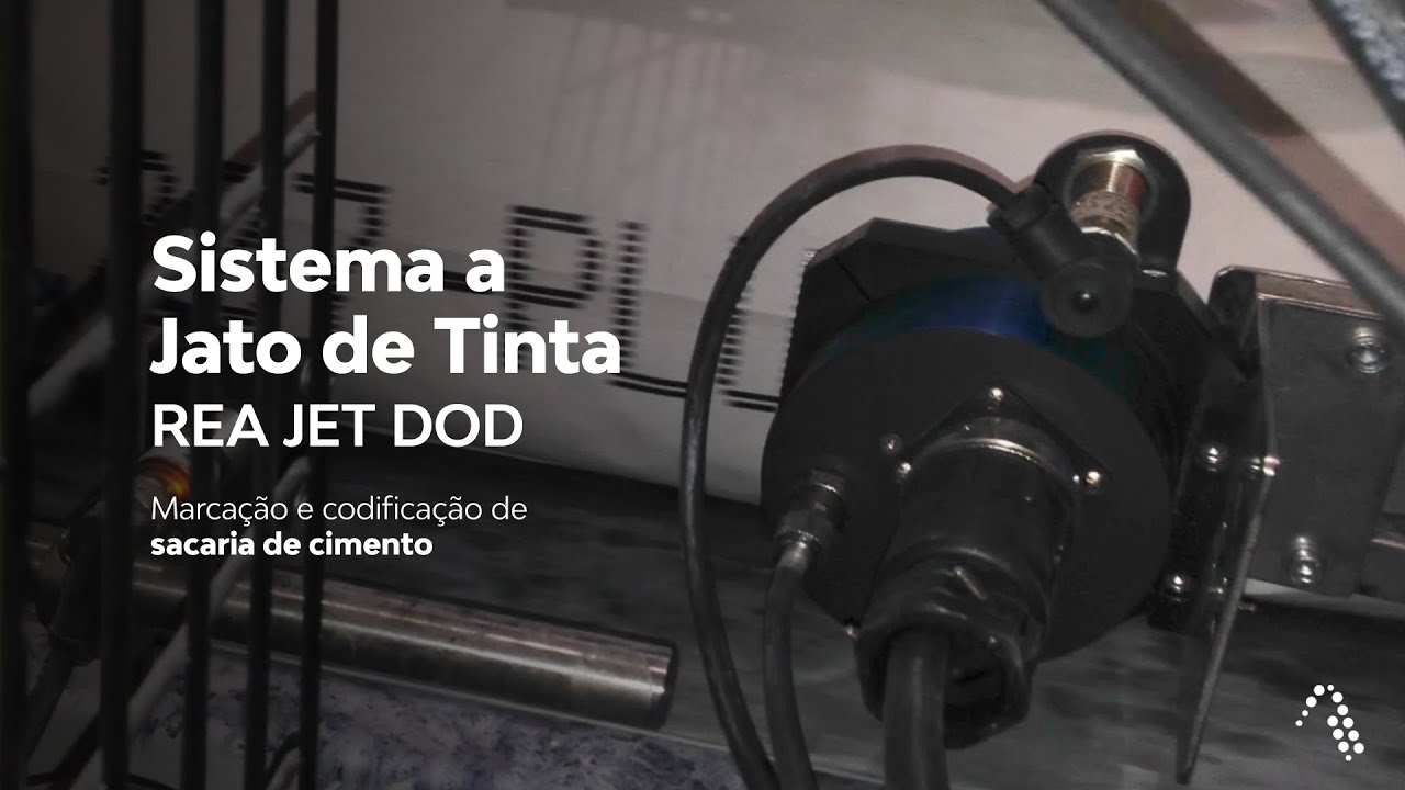 Sistema a Jato de Tinta REA JET DOD - Marcação e codificação de sacaria ...