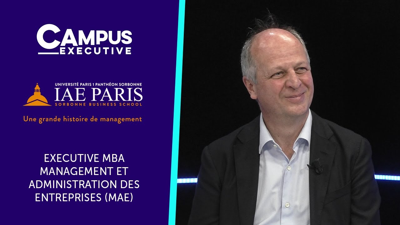 IAE Paris-Sorbonne - MBA Management & Administration des Entreprises ...