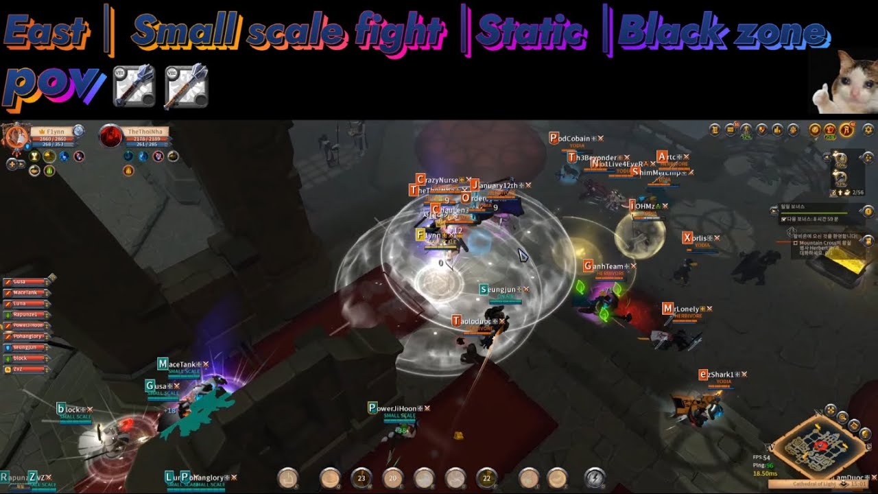 East│Small scale fight 35│Static fight│Pov 1h mace/heavy mace│Albion ...
