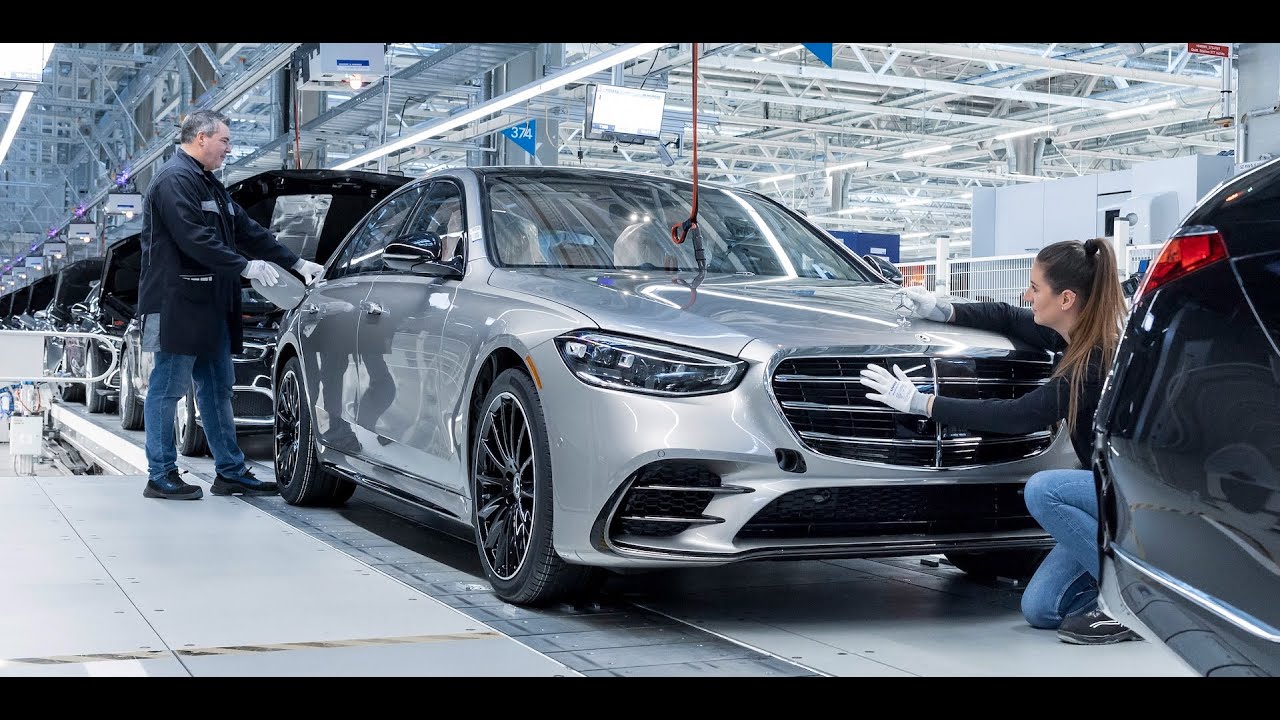 Crafting Perfection: Inside the New Mercedes-Maybach Sedan Assembly ...