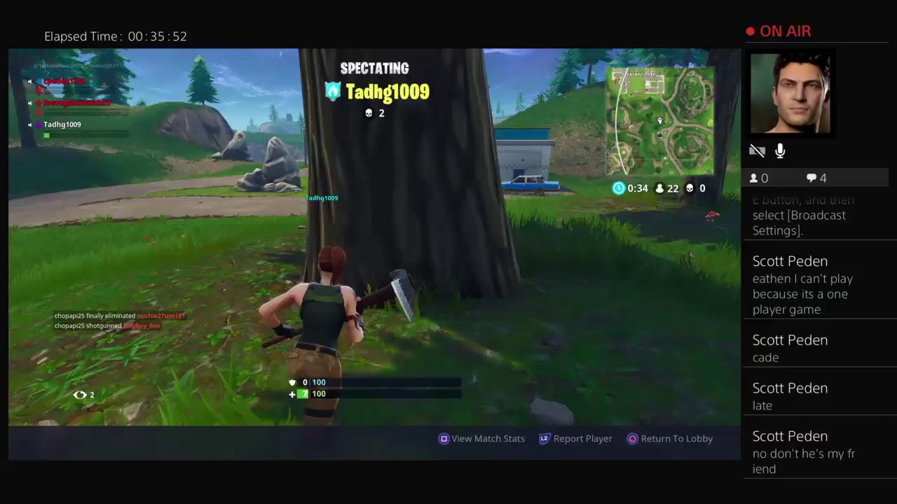 FORTNITE BATTLE ROYALE #1 w/ The Epic Tadhg Welsh, cpeden - YouTube