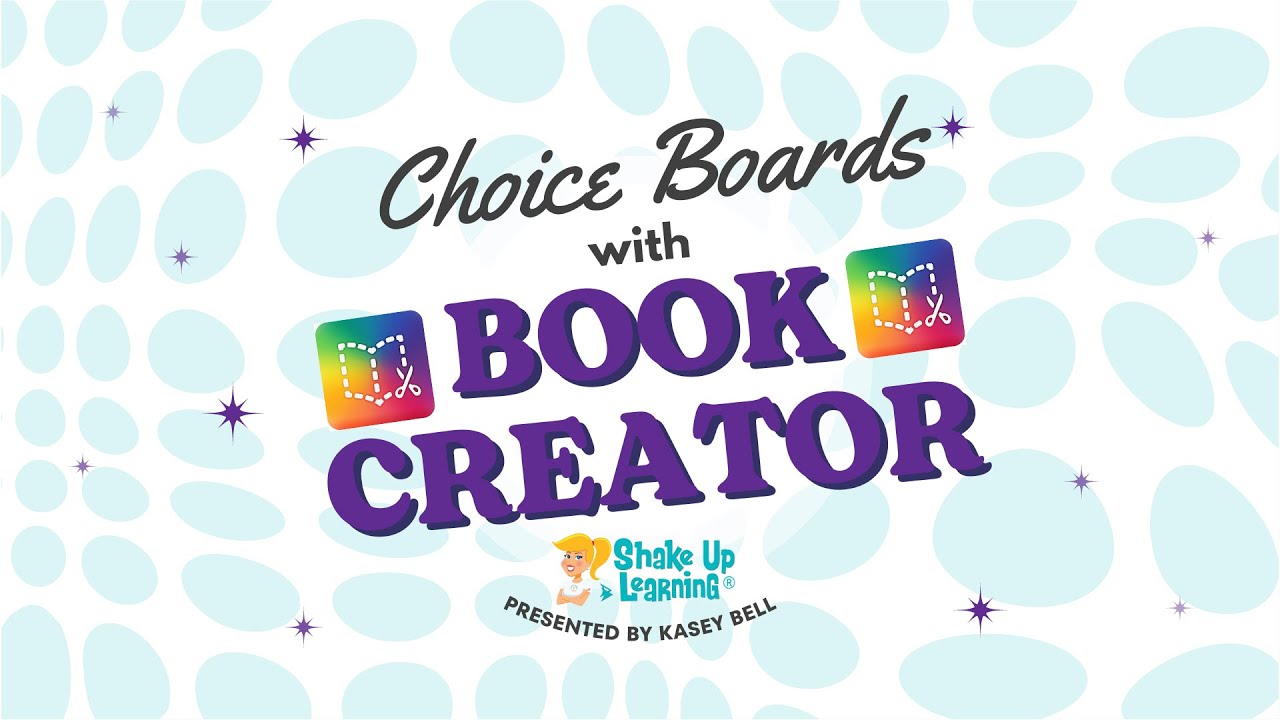 Creating Choice Boards with Book Creator - YouTube