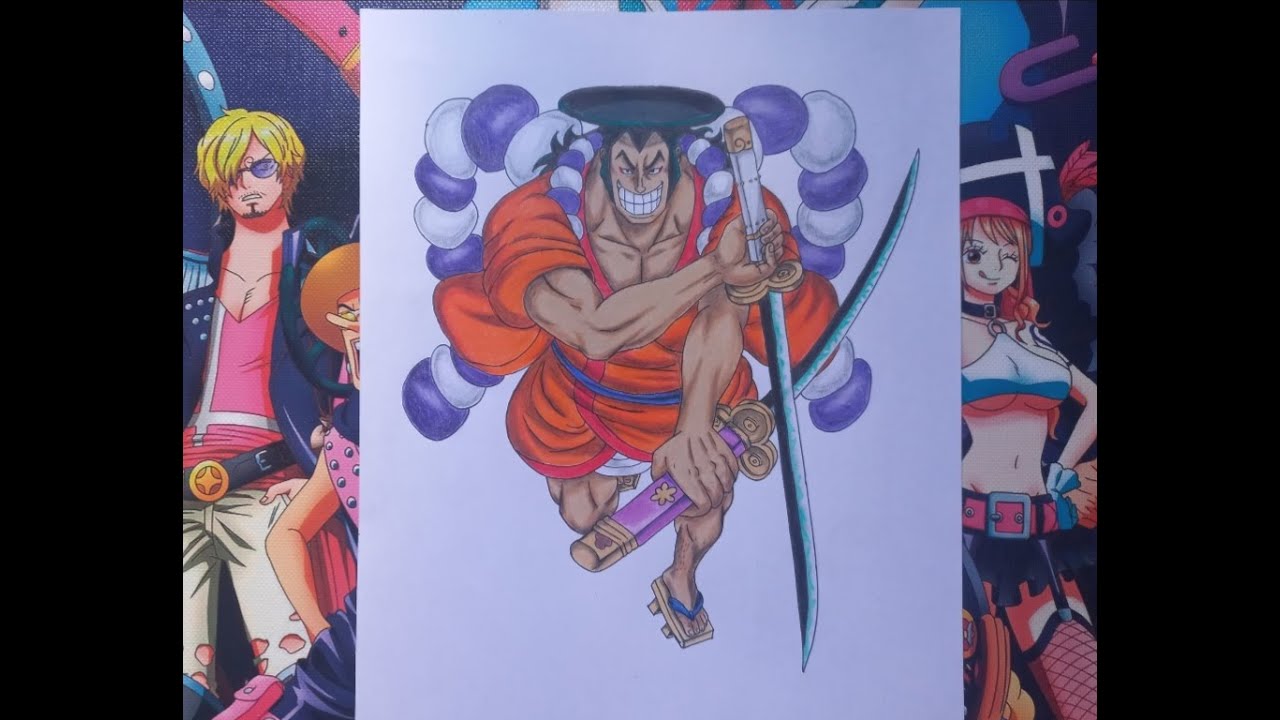 ODEN KOZUKI - DIBUJO DE ODEN [ONE PIECE] - DIBUJANDO A KOZUKI ODEN ...