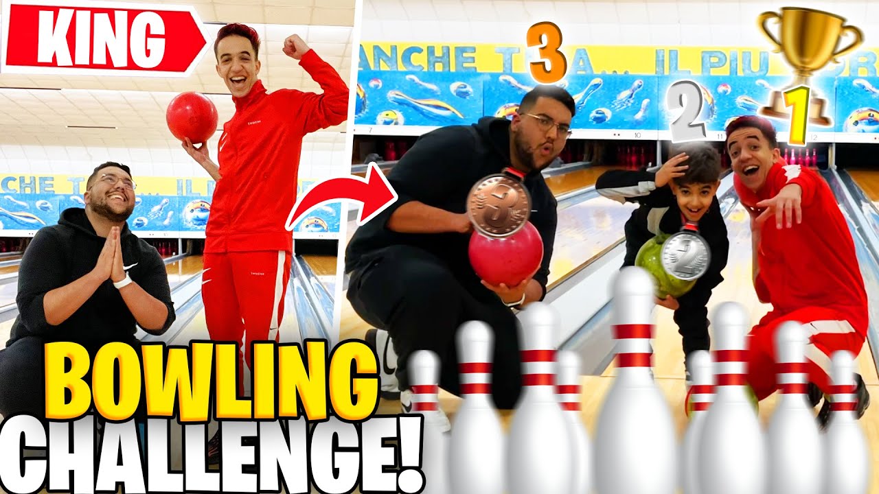 PORTIAMO IL MINI ZBLITO AL BOWLING 😂 BOWLING CHALLENGE LEGGENDARIA 🥰🔥 - YouTube