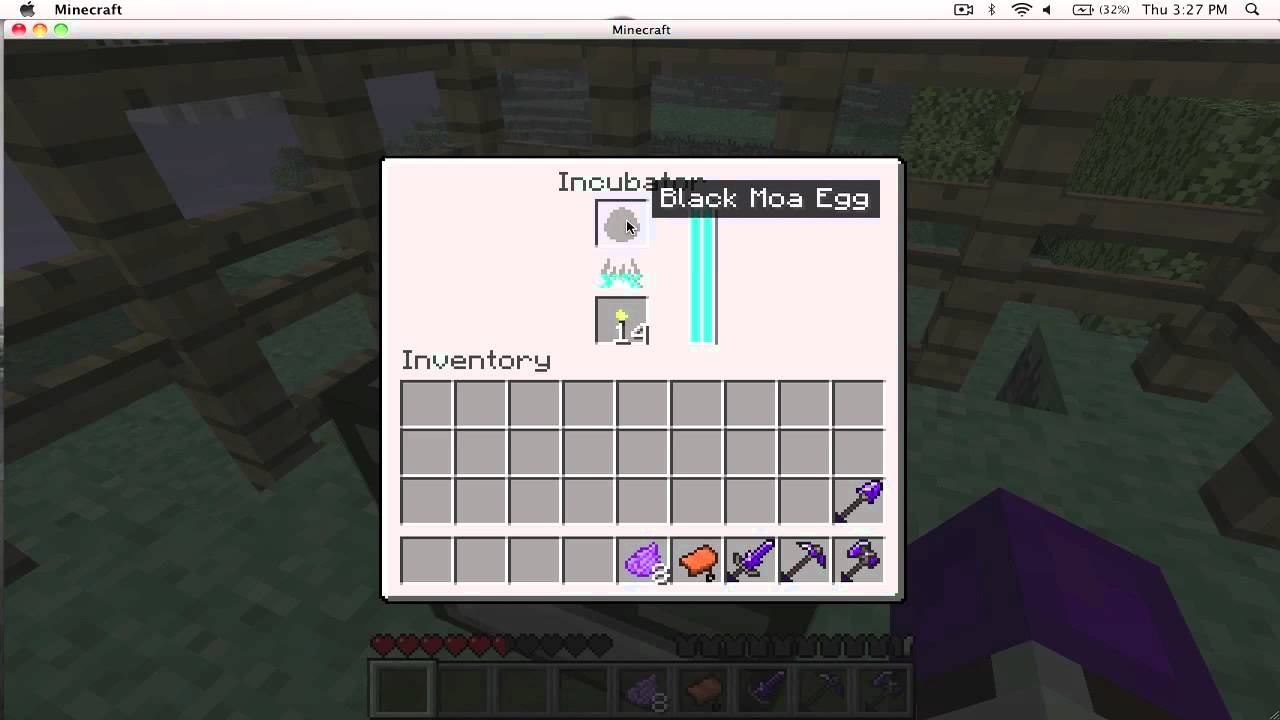 Minecraft Aether Mod; How to Tame and Fly a Black Moa! - YouTube