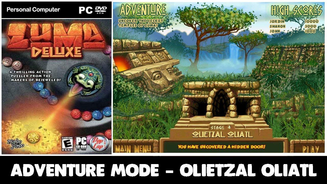 🔴LIVE NAMATIN ADVENTURE MODE - Zuma Deluxe (PC) HD P2 - YouTube