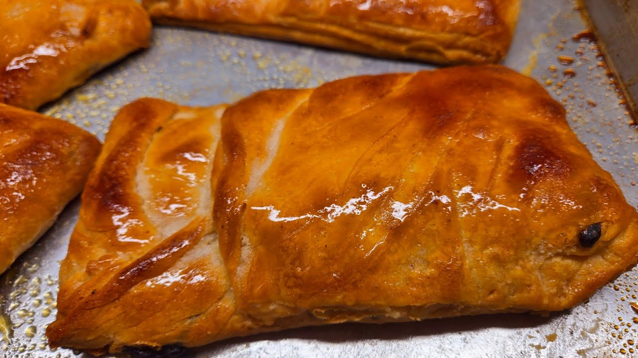 como hacer pan paloteado relleno con jamón - YouTube