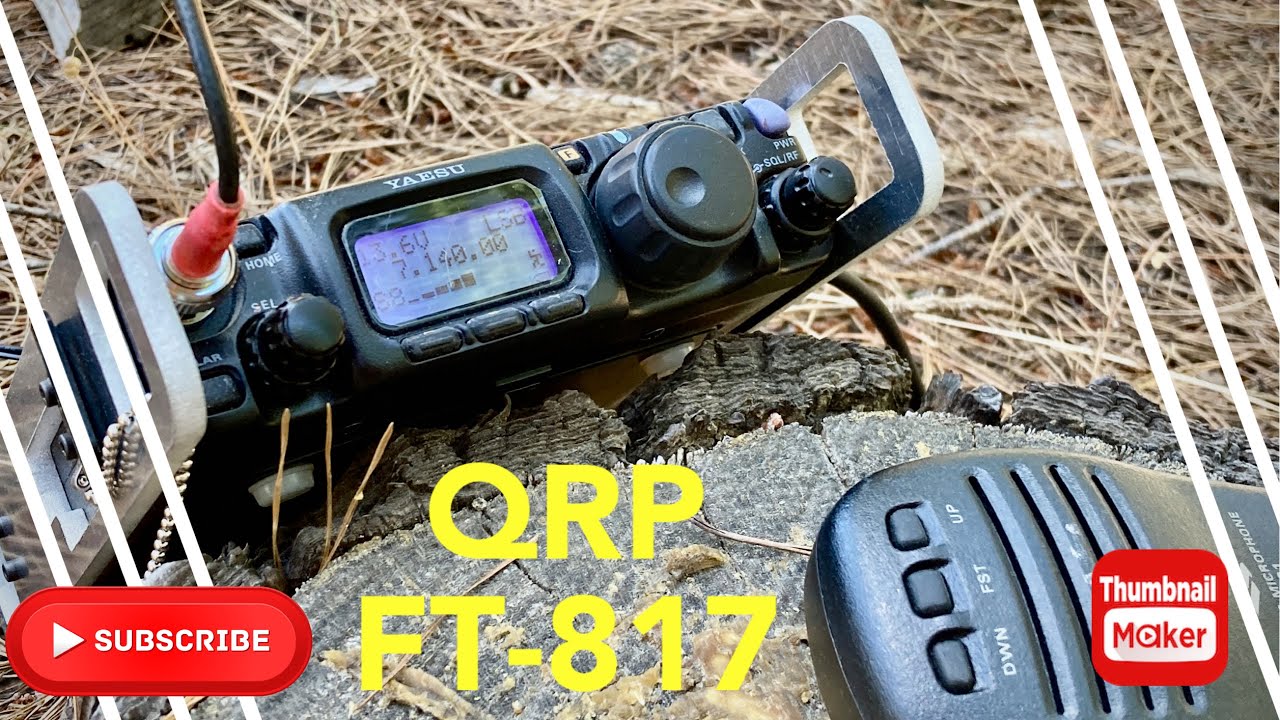 QRP portable with my 9 year old daughter and the FT-817 - YouTube