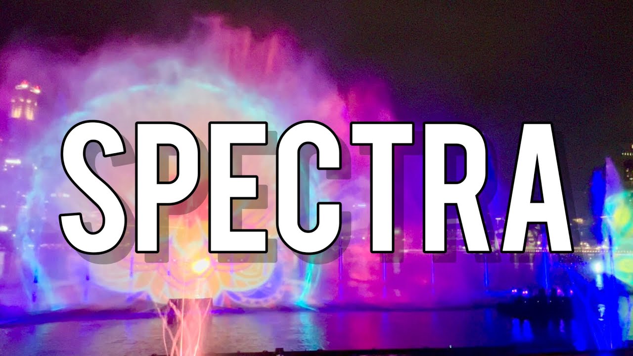 Spectra - A Light and Water Show 🇸🇬 - YouTube