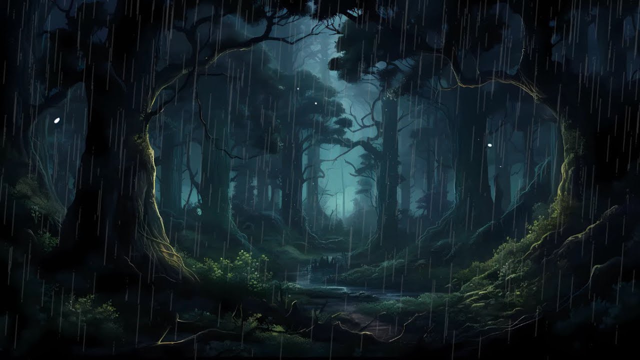 Rainy Forest Walk | ASMR Nature Sounds | ASMR Ambiance for Peaceful Nights - YouTube