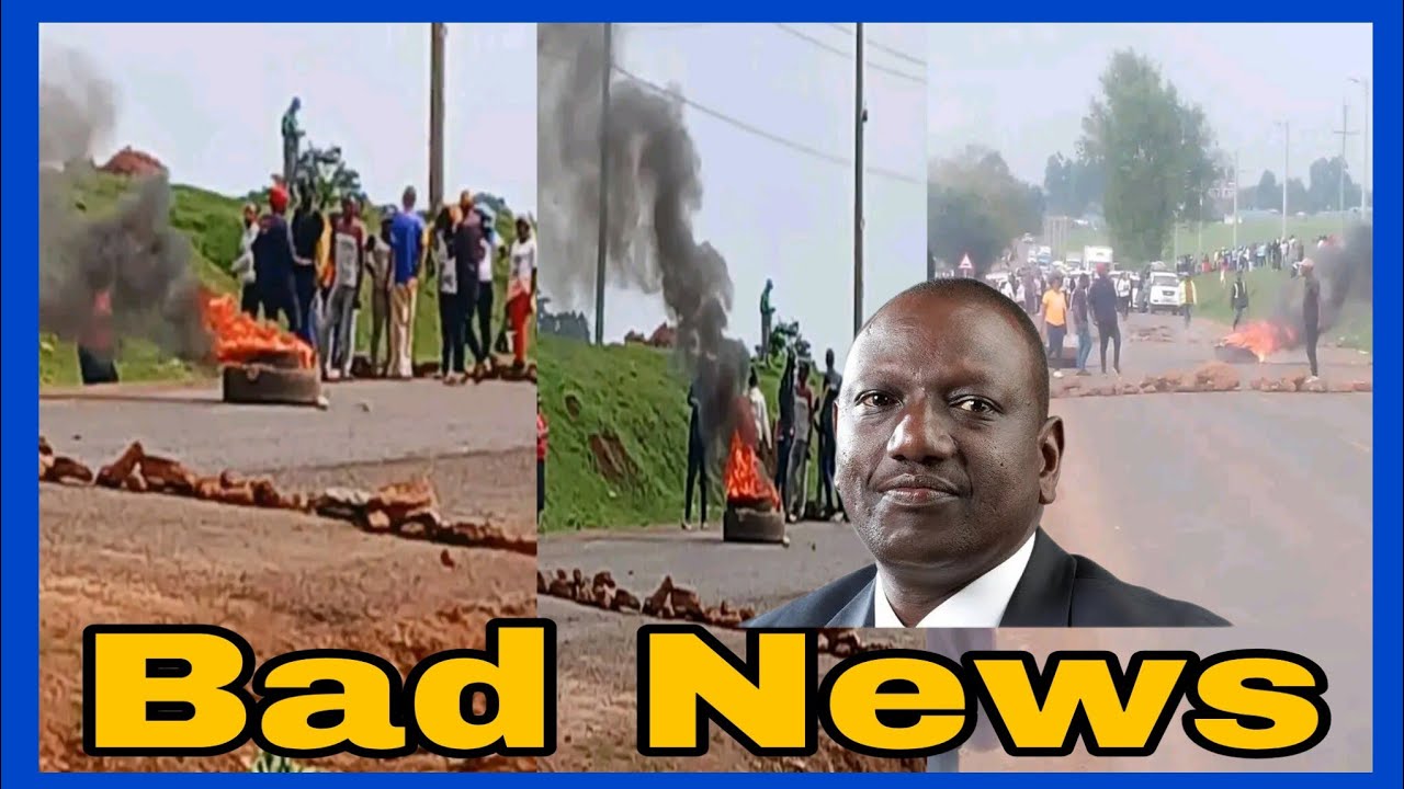 BREAKING: Bad Evening–Ruto’s homestead burning,filled with Tears - YouTube