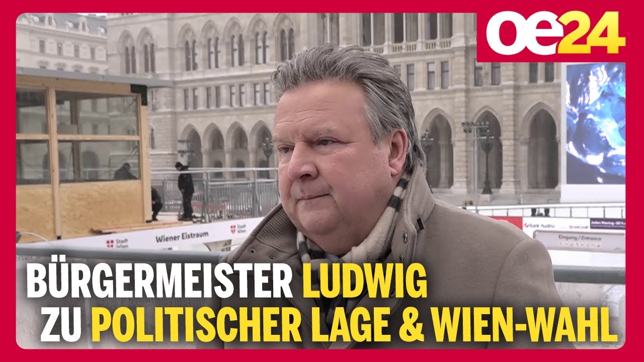 Bürgermeister Ludwig zu politischer Lage & Wien-Wahl - YouTube