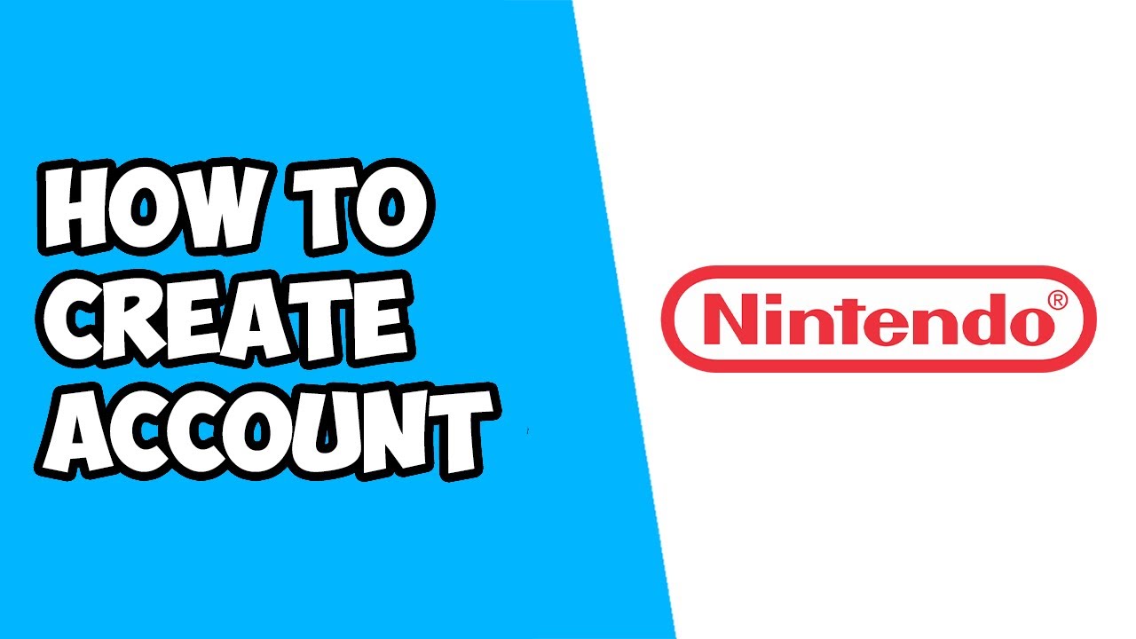 How To Create Account on Nintendo - YouTube