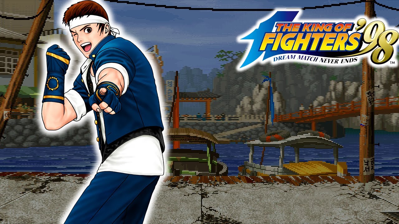 The King of Fighters '98 - Mid-Boss Shingo Yabuki - Move List - YouTube