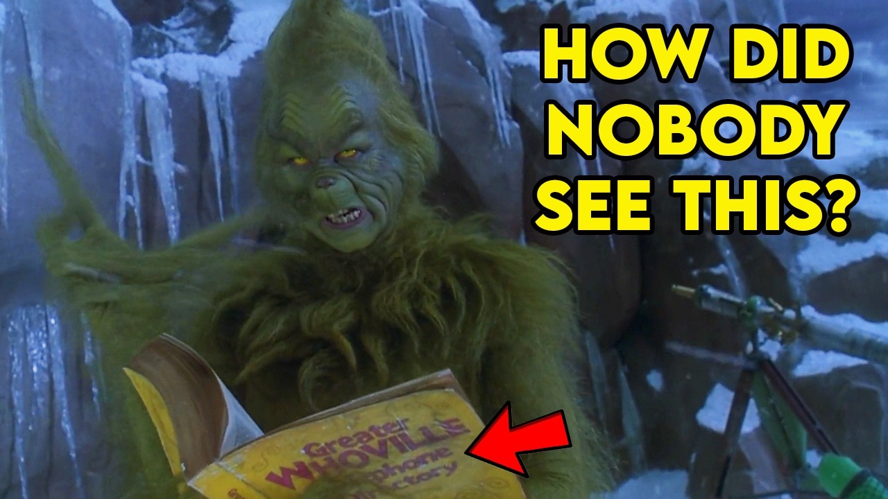 How The Grinch Stole Christmas (2000): 19 Hidden Details You Completely ...