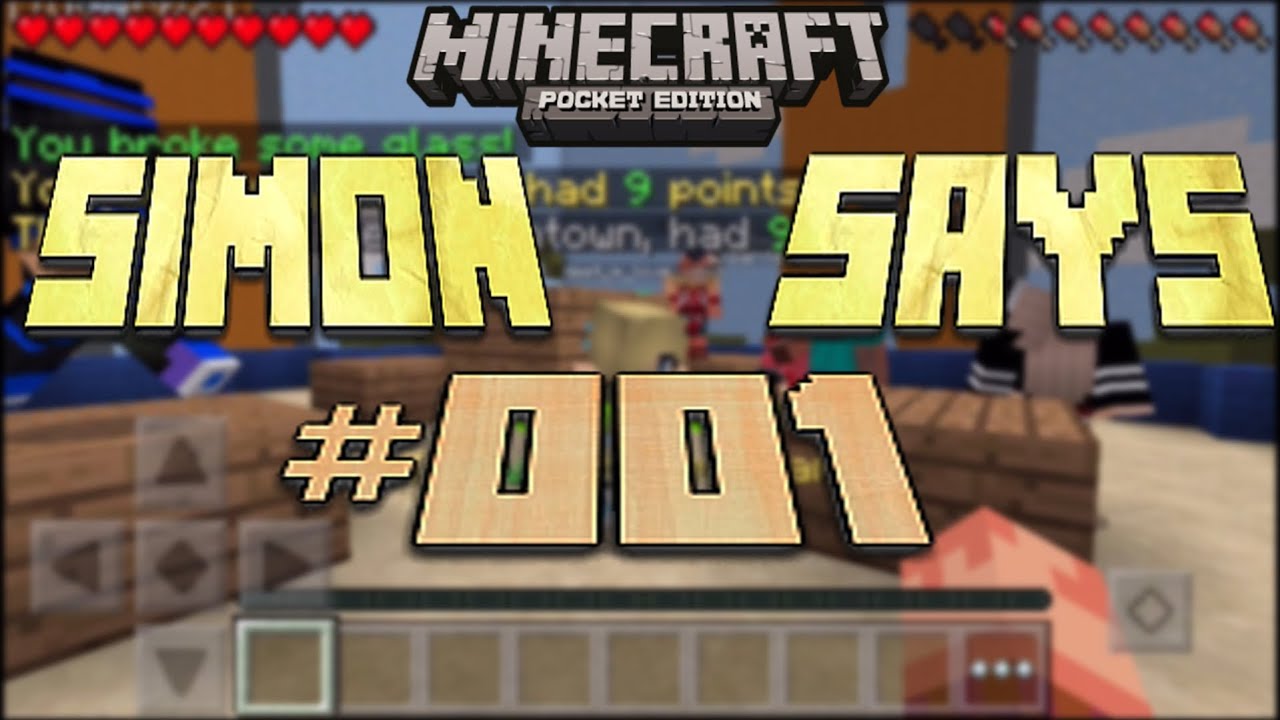 Minecraft Pocket Edition: Simon Says (Hypixel | Minigame) #001 [Deutsch ...