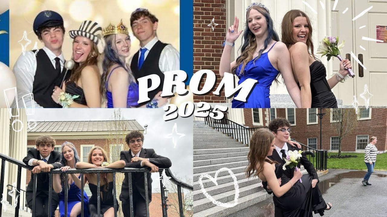 SOPHOMORE PROM 2025 | Get ready with us, dancing, dresses - YouTube