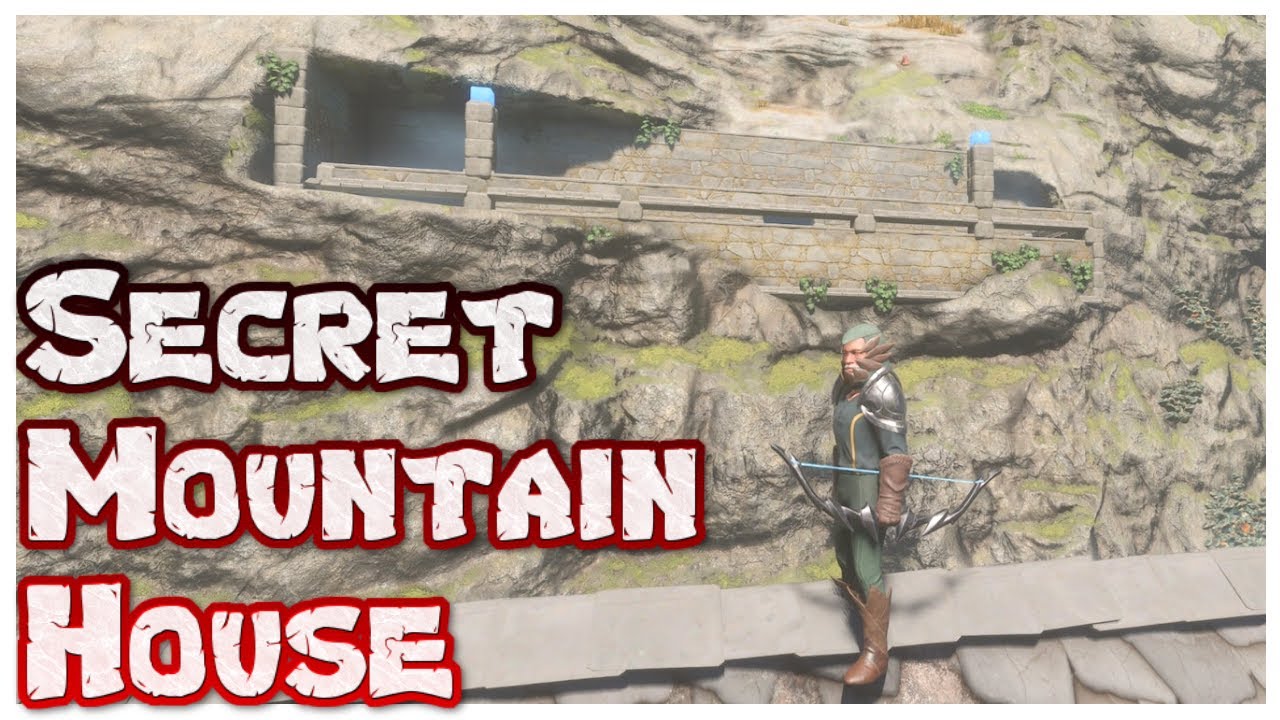 Building A Secret Mountain Base | Exploration | Adventure | Enshrouded ...