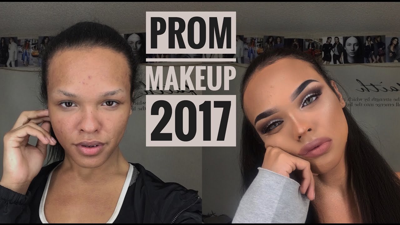 PROM 2017! MAKEUP TUTORIAL!! - YouTube