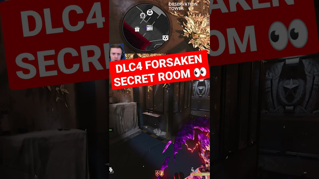 SECRET ROOM IN FORSAKEN! #Shorts (Cold War Zombies DLC4) - YouTube