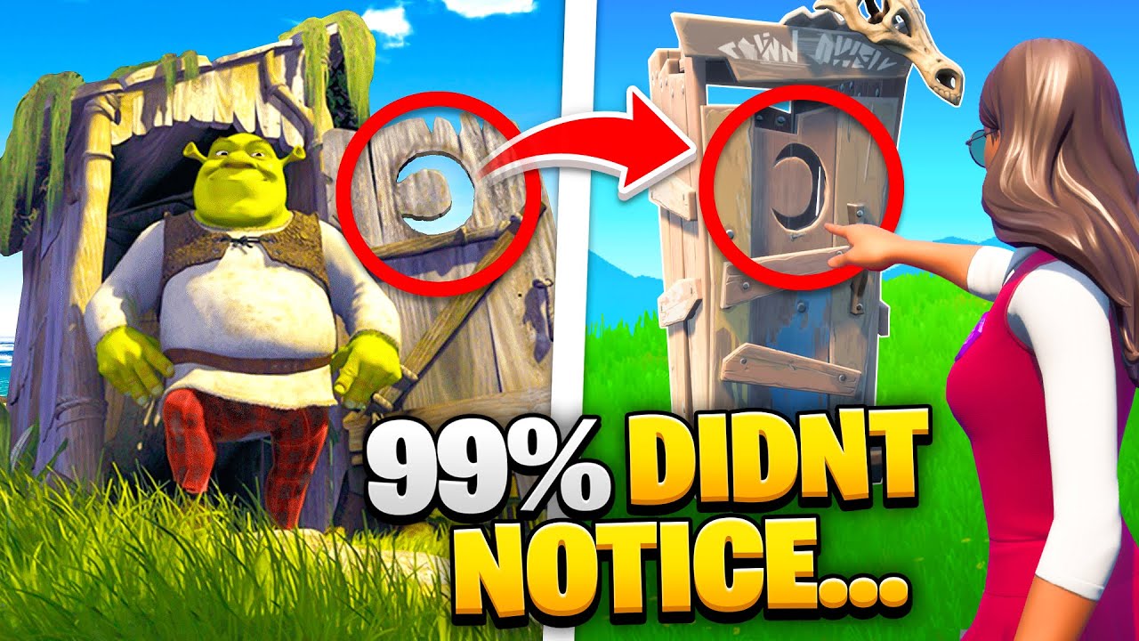 *NEW* SHREK in Fortnite! (99% People MISSED This) - YouTube