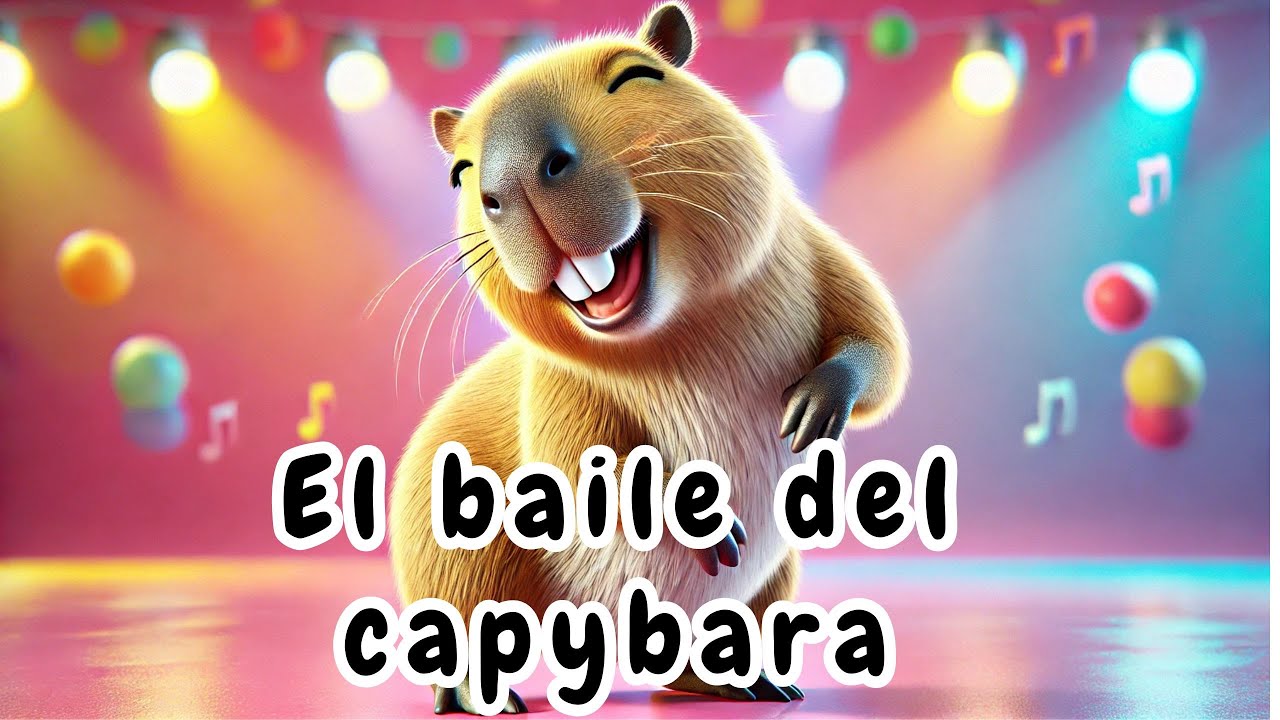 El baile del capybara 🦫 - Canción infantil divertida para bailar - YouTube