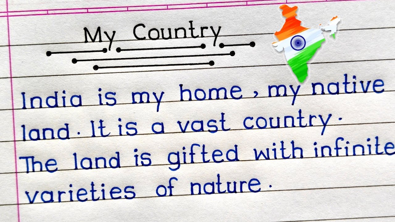 My Country Essay In English | Essay On My Country In English | Essay On ...