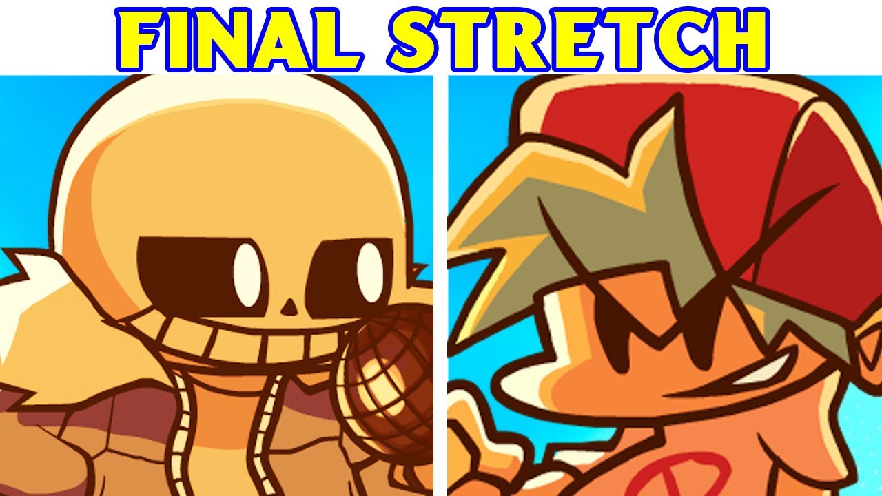 FNF - VS SANS FINAL STRETCH (FNF Mod/Hard/SANS AND BOYFRIEND) - YouTube