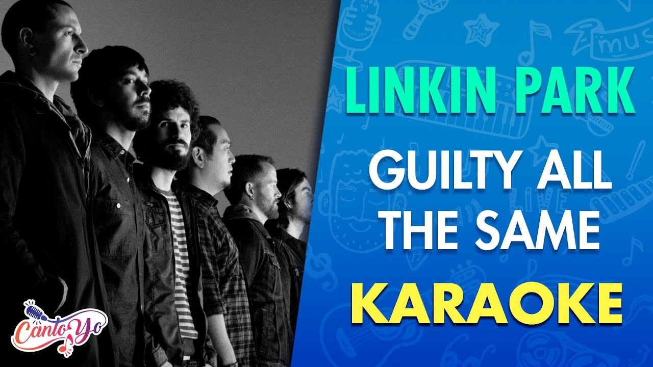 Linkin Park - Guilty all the same (Karaoke) | CantoYo - YouTube