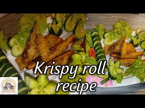 Best Krispy roll recipe chicken vegetable rolls 🤤 - YouTube