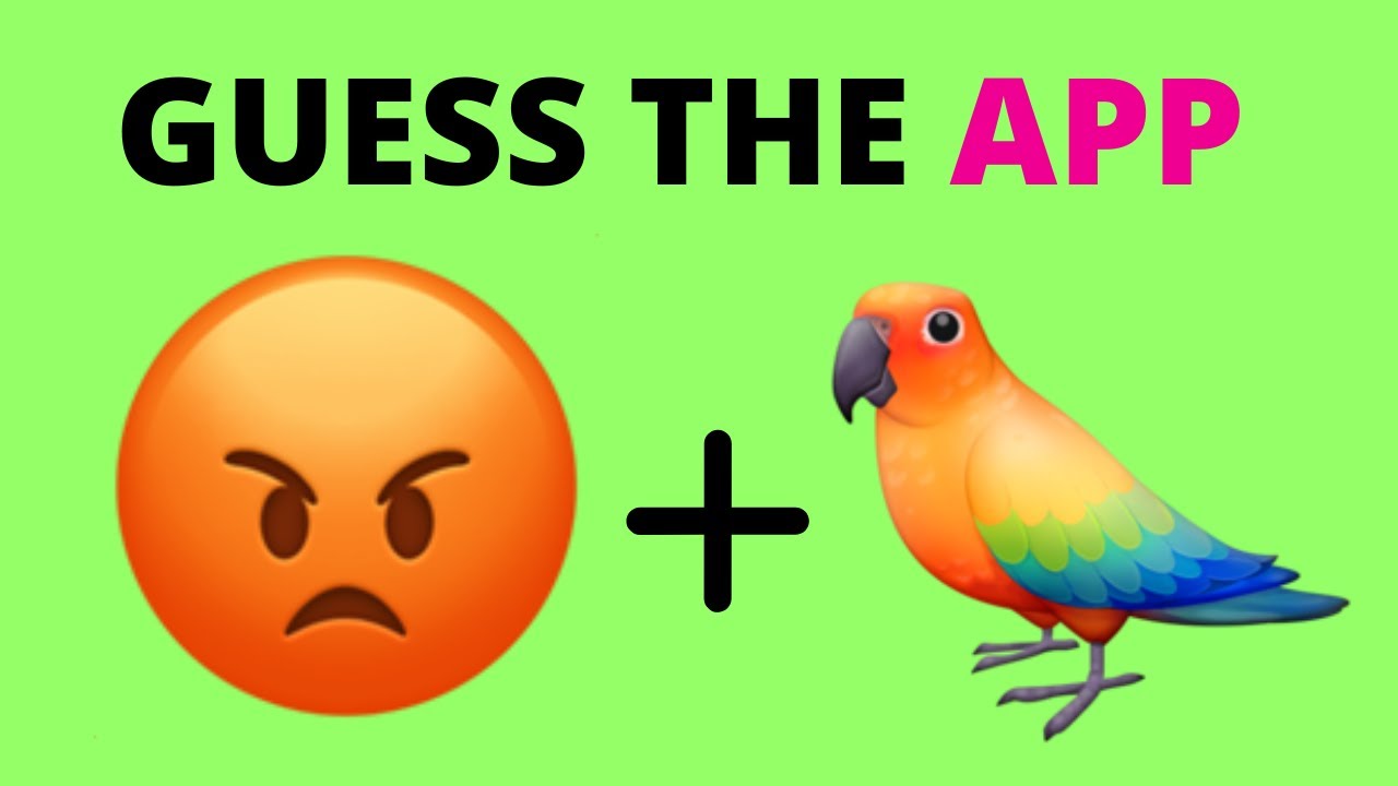 Guess The App By Emoji|Emoji Quiz|Guess The App Challenge - YouTube