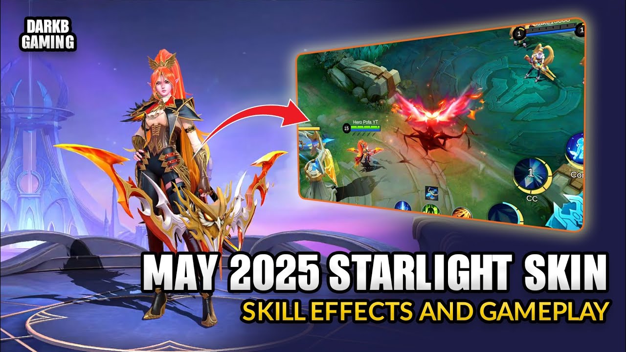 May 2025 Starlight Skin Skin Skill Effects and Gameplay | Mobile ...