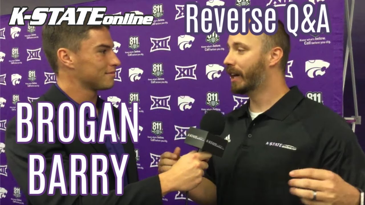 Reverse Q&A with K-State S Brogan Barry - YouTube