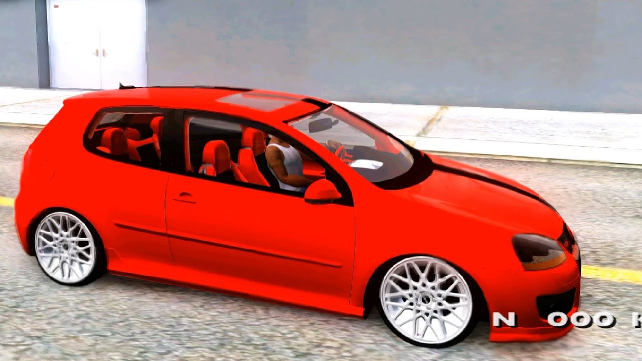 VW GOLF 5 - GTA San Andreas MOD _REVIEW - YouTube