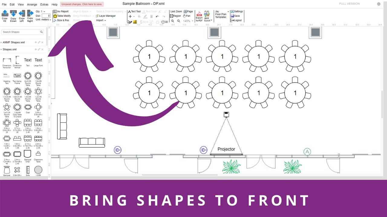 Bring Shapes Front or Back - YouTube