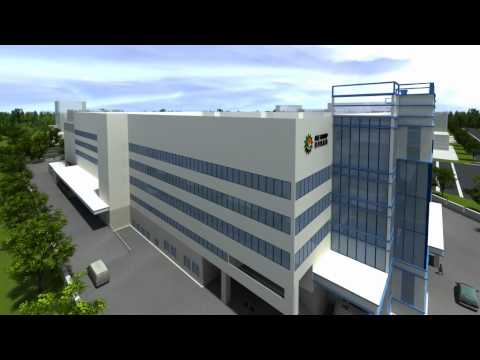 Plant Facility Clean Room 3D Animation - YouTube