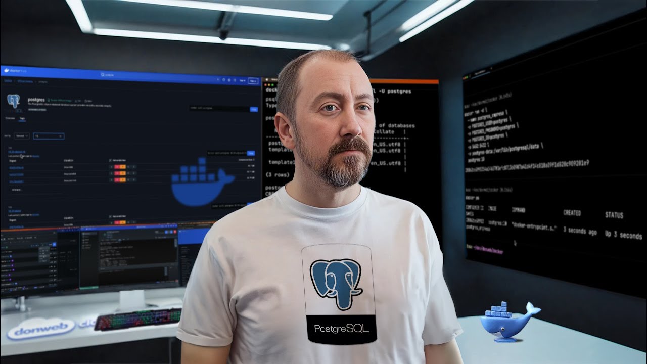Cómo Instalar Una Base De Datos Postgresql Con Docker Programacion Server Vps Devops Youtube