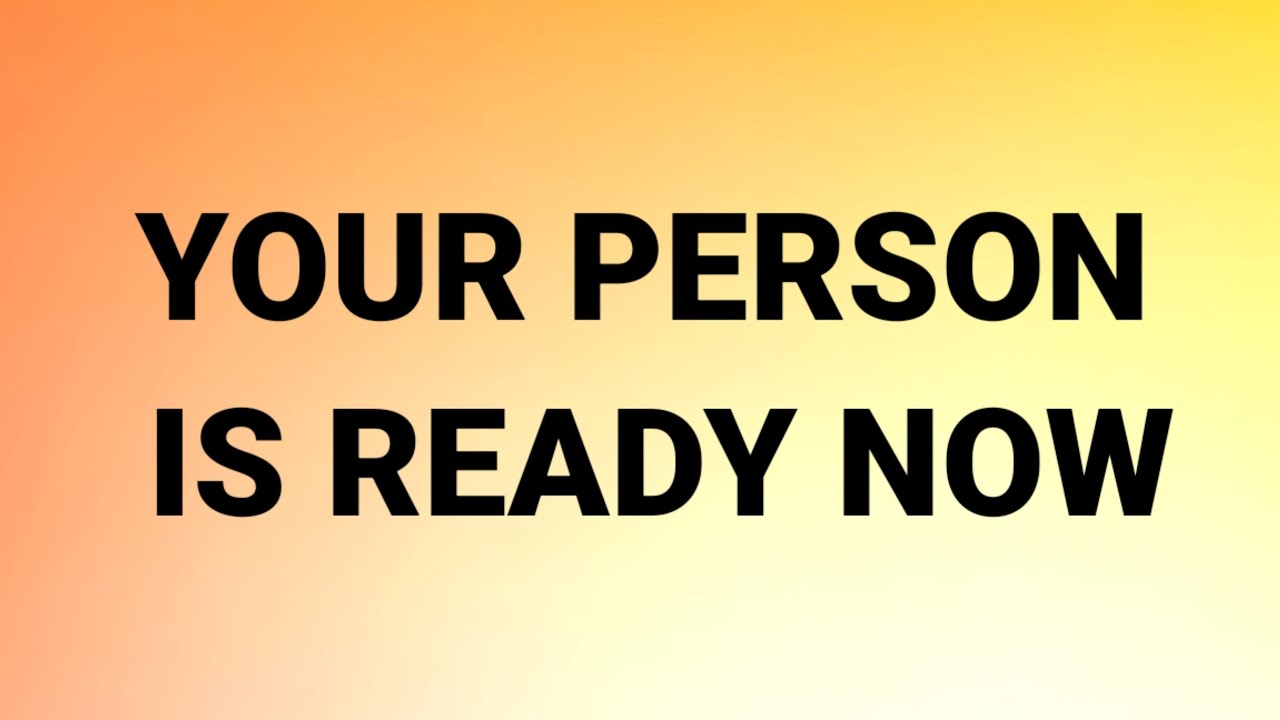 Angel message: YOUR PERSON IS READY NOW || God messages || God quotes ...