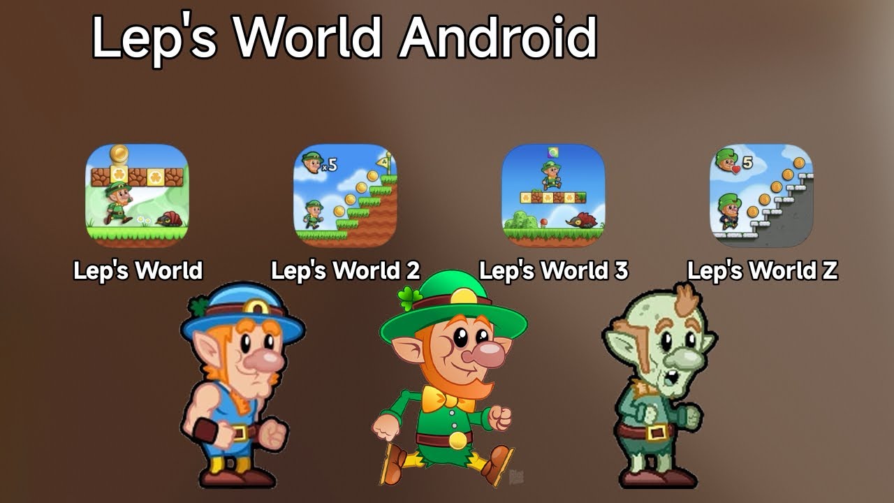 Lep's World, Lep's World 2, Lep's World 3, Lep's World Z - YouTube