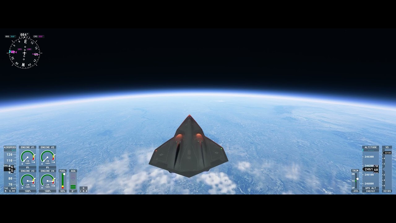 Max speed and altitude in Flight Simulator 2020 - YouTube