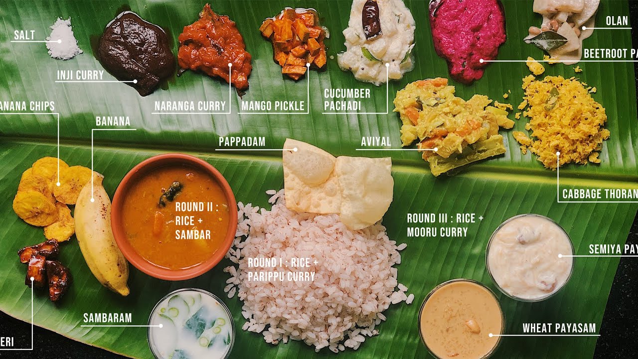 Onam Sadya 2020 | Kerala Sadya | Kerala Sadya Recipes. Check ...