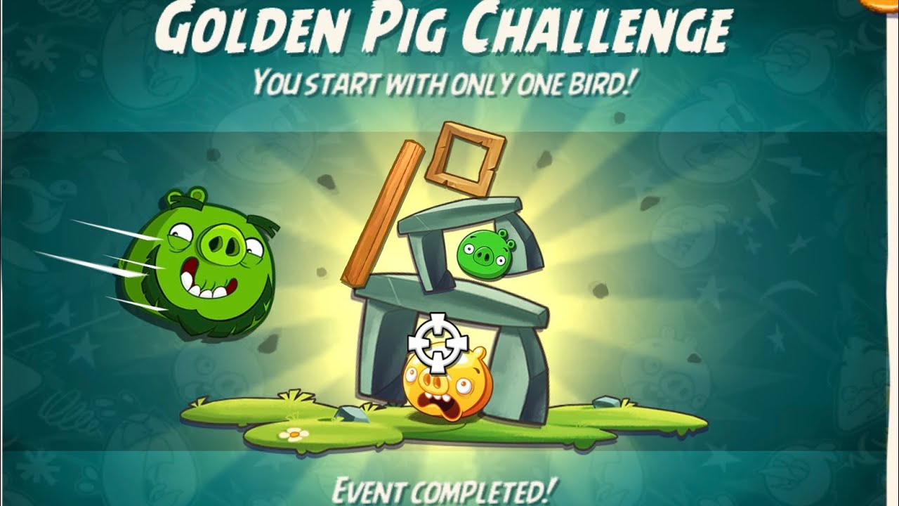 Angry Birds 2 Golden Pig Challenge - 2024/11/13 - YouTube