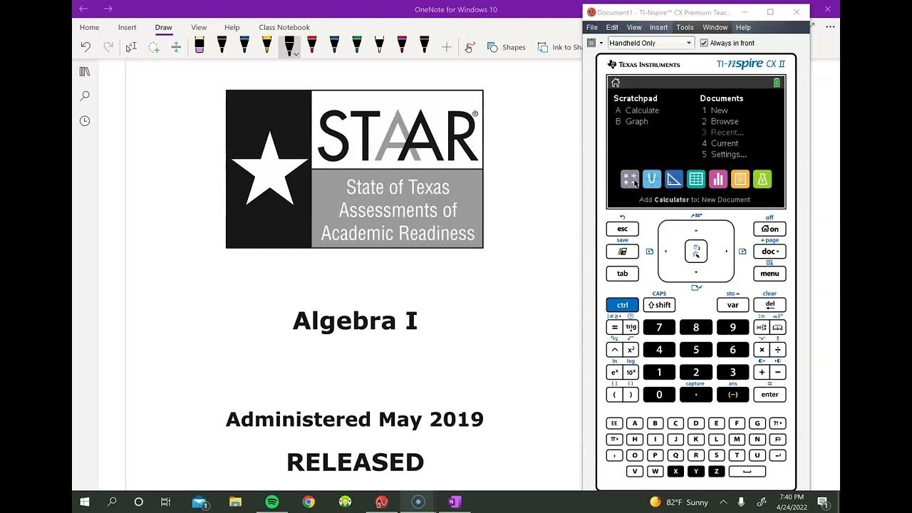 Answering Questions using the Calculator App on the STAAR Test - YouTube