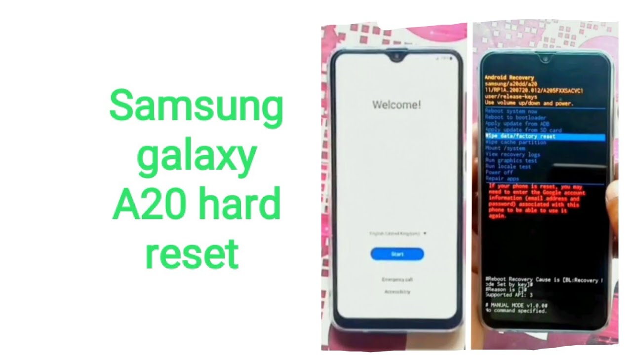 Samsung Galaxy A20 Hard Reset YouTube samsung-galaxy-a20-hard-reset-youtube