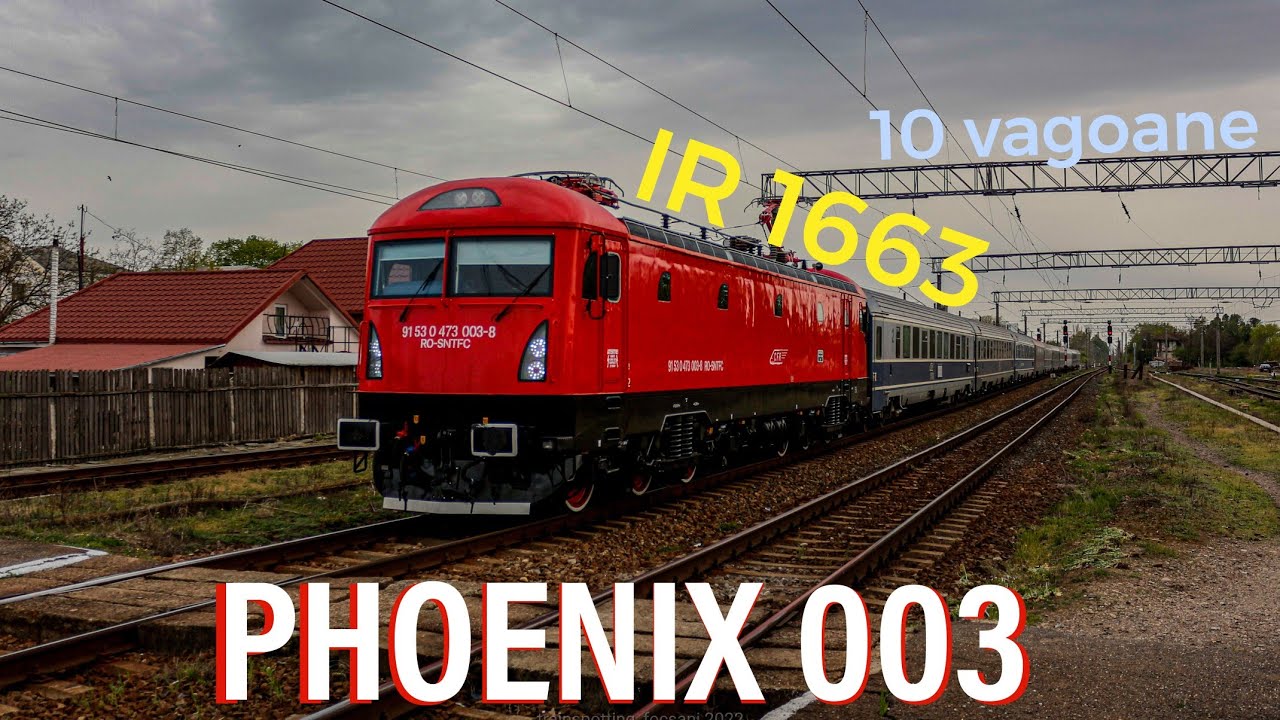 locomotiva Phoenix 003 • IR 1663 • PRIMUL SAU DRUM - YouTube