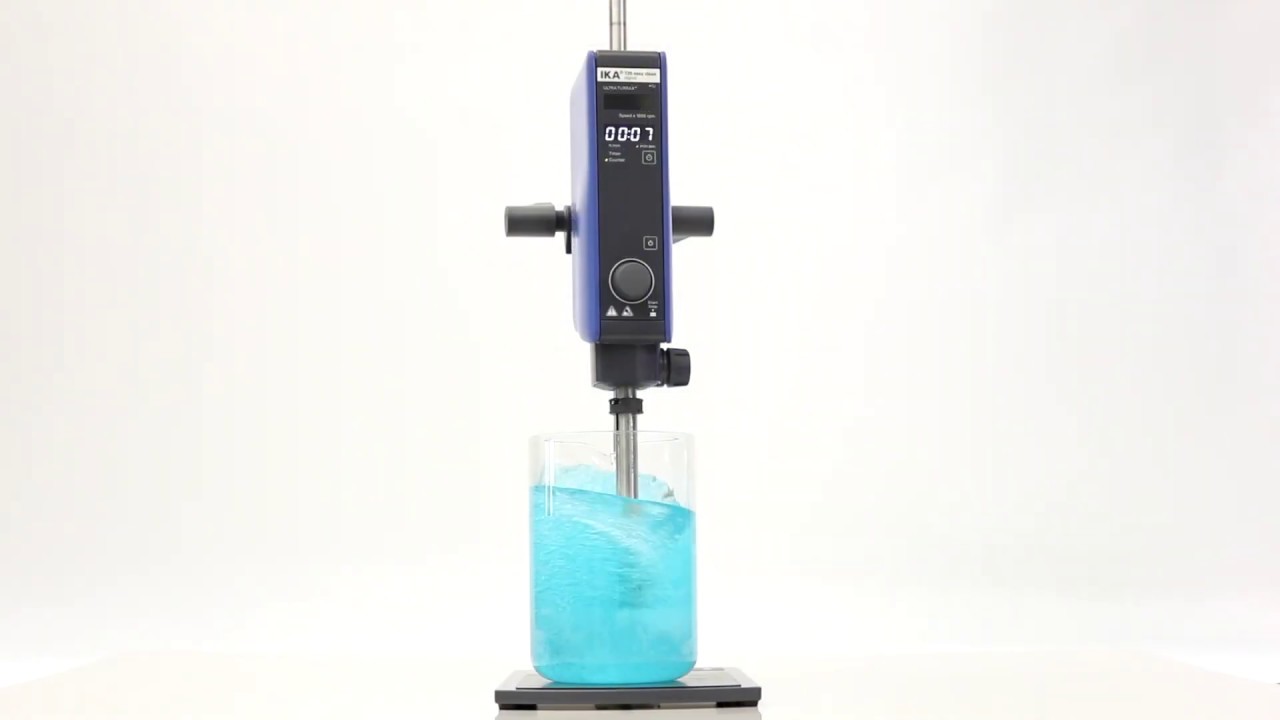 IKA T 25 Easy Clean Digital Homogenizer - YouTube